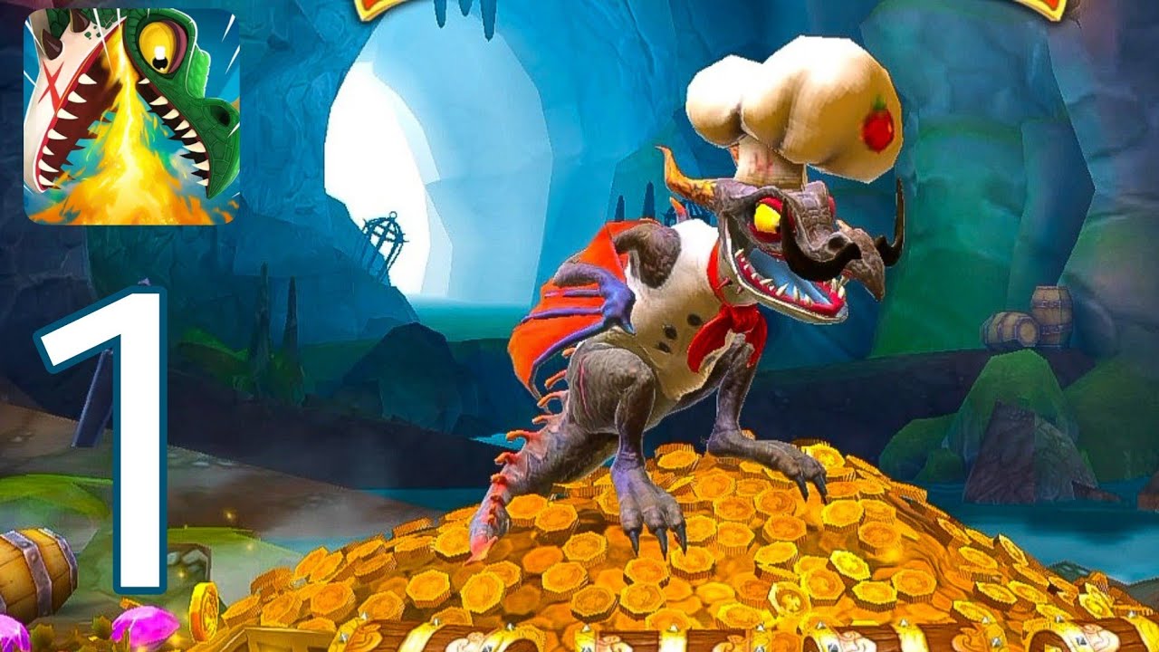 Hungry Dragon - Gameplay Walkthrough Episode 1 (iOS, Android) - YouTube