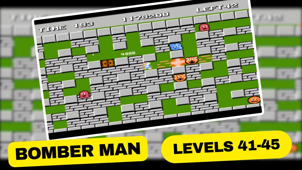 Bomberman NES Levels 41-45 Gameplay | Classic 90s Action! || IT WALA ...