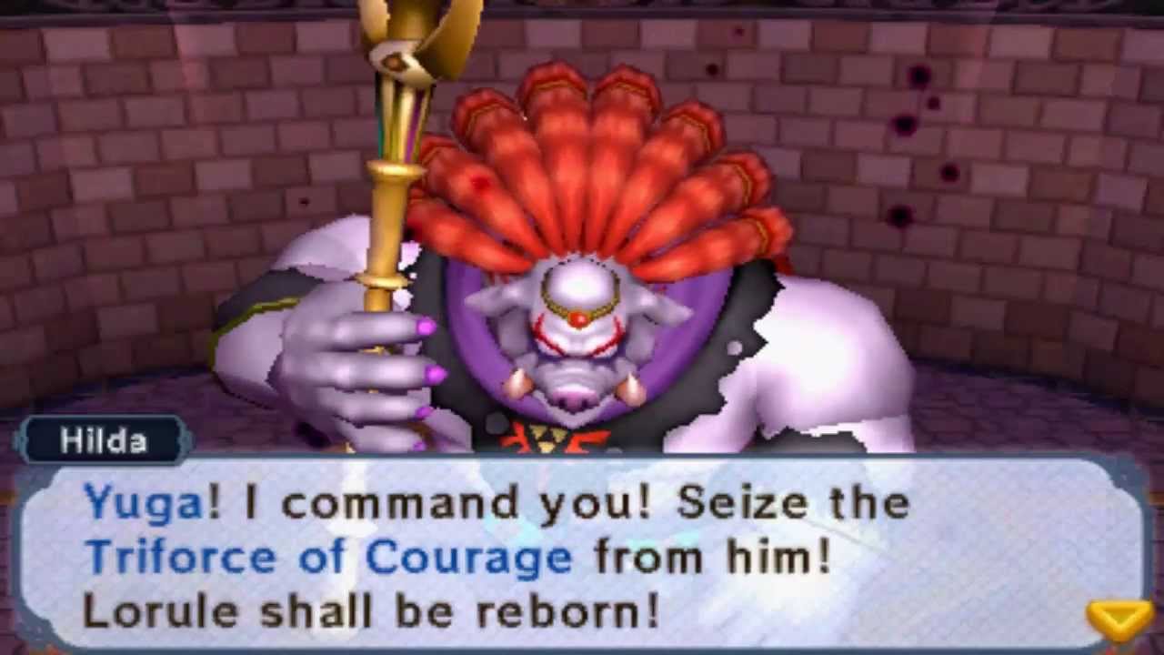 Legend Of Zelda: a link between worlds FINAL BOSS-Yuga Ganon - YouTube