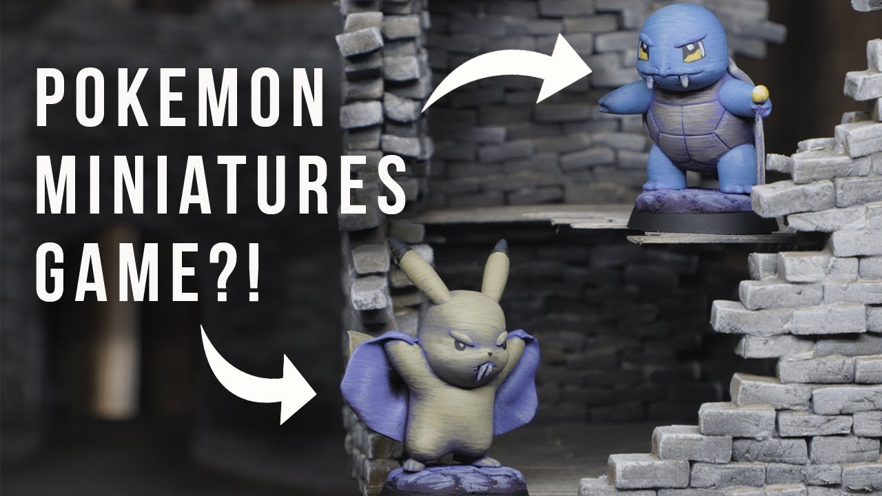 FIRST Pokemon Miniatures Game?!?! | PokeThirst - YouTube