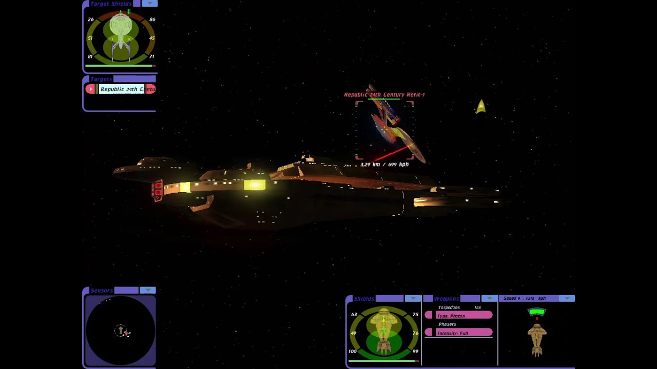 Aftermath Keldon vs USS Republic | Remastered v1.2 | Star Trek Bridge ...