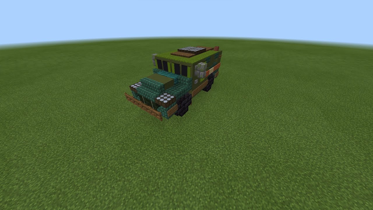 Minecraft Gaz Tigr ( 1.5:1 scale ) - YouTube