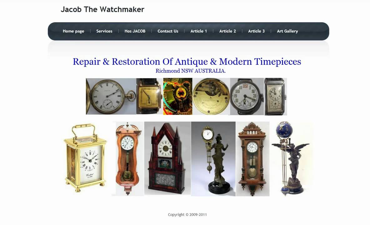 Jacob The Watchmaker +.mp4 - YouTube