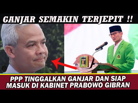 PPP Tinggalkan PDIP ,Sandiaga Uno Ngaku Siap Jika Diajak Gabung KABINET ...
