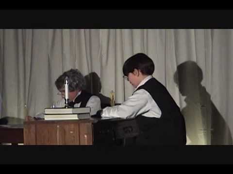 Scrooge Kids Christmas Play 2009 - Part 1.wmv - YouTube
