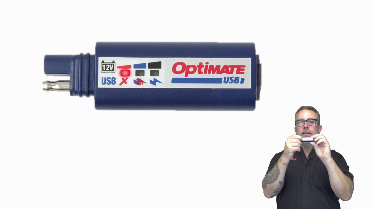 OptiMate USB O 100 2400mA USB Stick Charger - YouTube