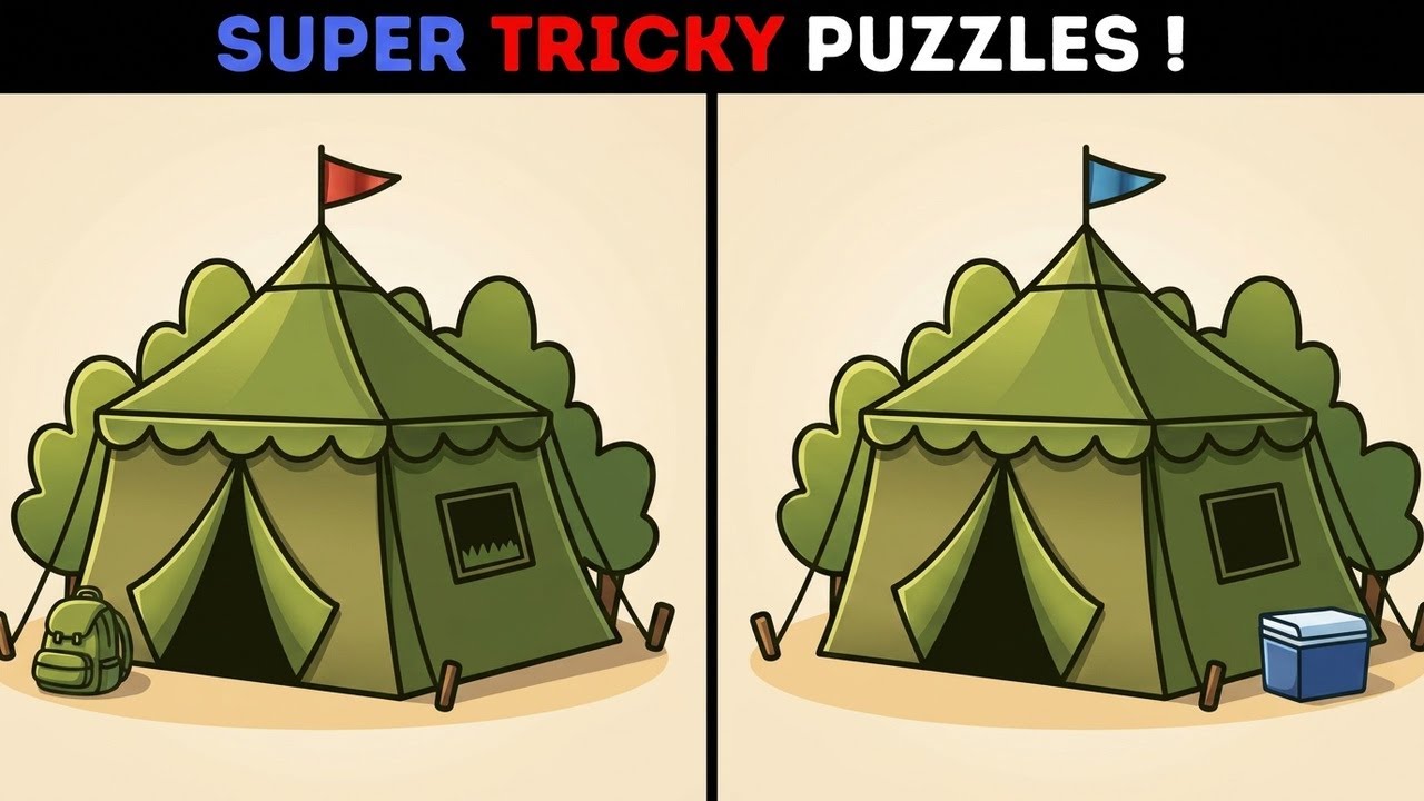 Spot the Difference Challenge | Super Tricky Puzzles - YouTube