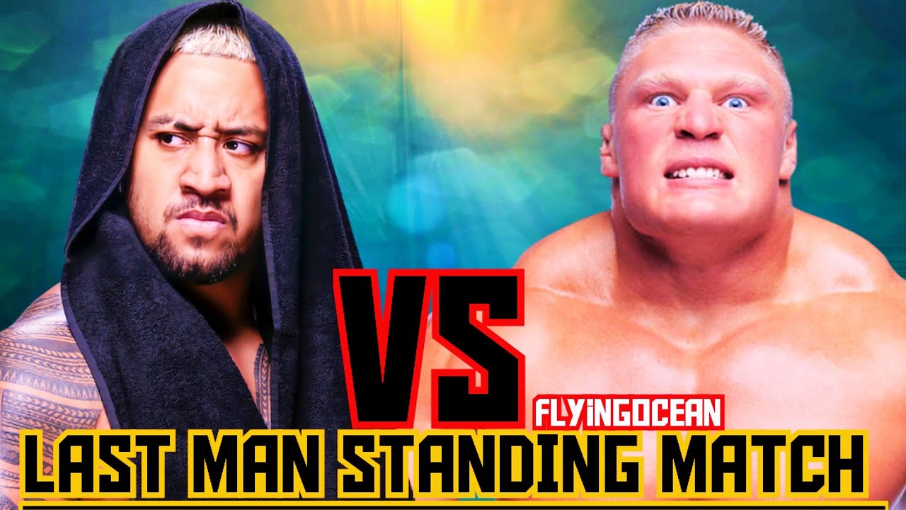 FULL MATCH - Brock Lesnar ‘2001’ vs Solo Sikoa | WWE Last Man Standing ...