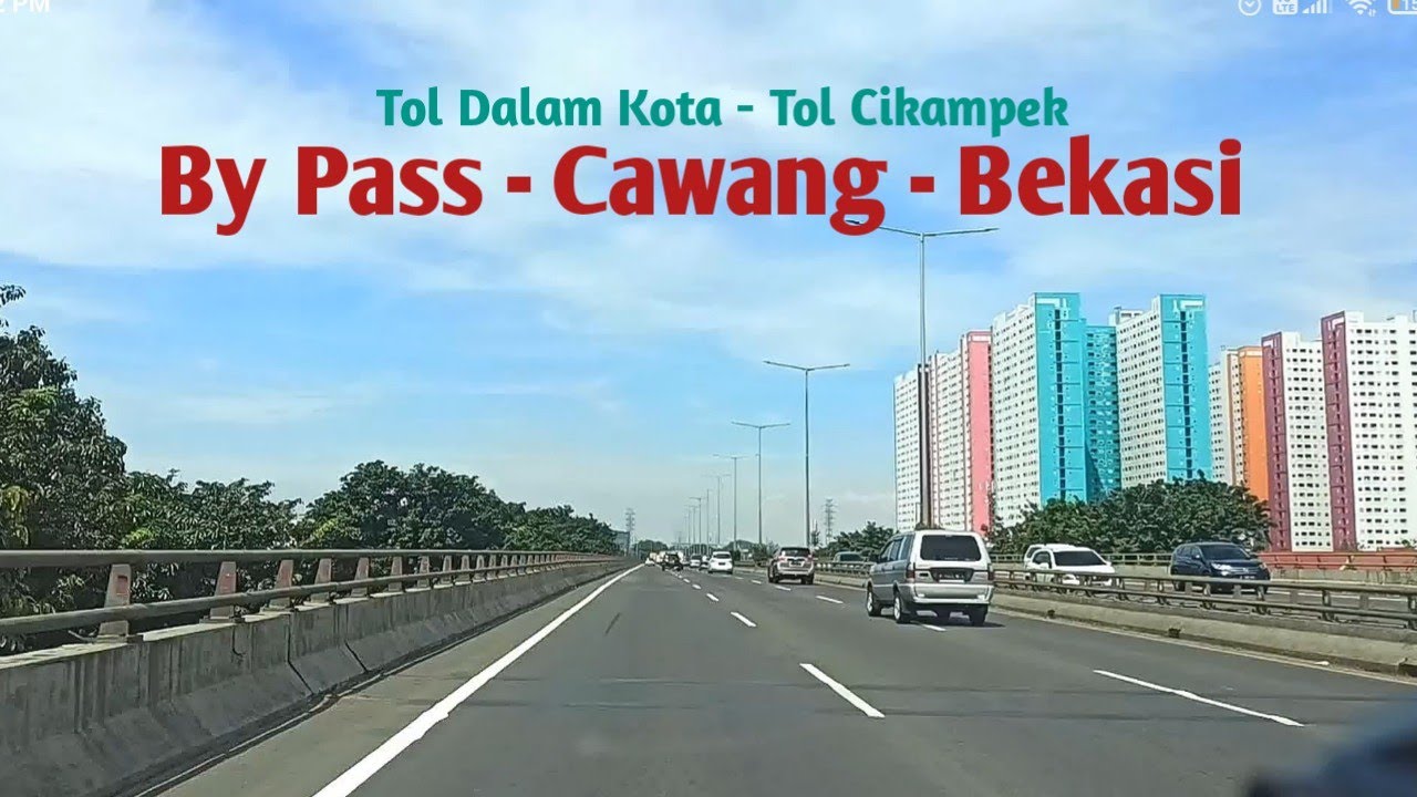 Driving around | dari Tol dalam kota by pass Jakarta - Tol Cikampek ...