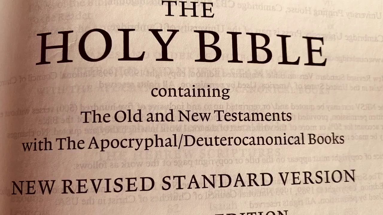 Baruch Chapter 4, NRSV Bible (Apocryphal Audiobook) - YouTube