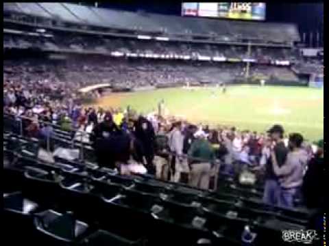 POLICE STATE 2009: Baseball Fan Gets Tasered - YouTube