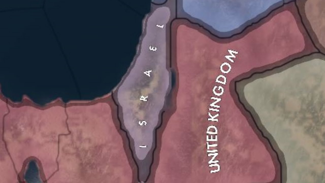 WW2 but Israel joins the Allies - HOI4 Timelapse - YouTube