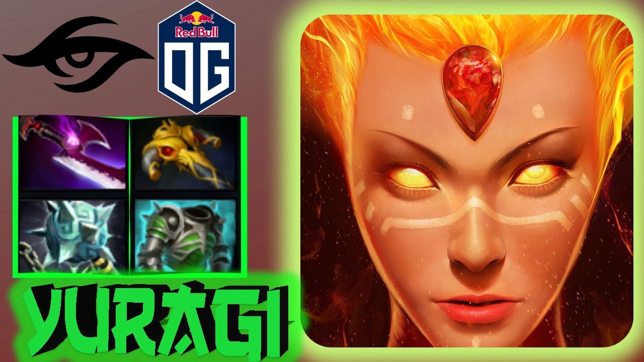 Yuragi Lina -- [ OG - Team Secret ] [ HIGHLIGHTS ] -- [ Dota 2 UNDERDOG ...