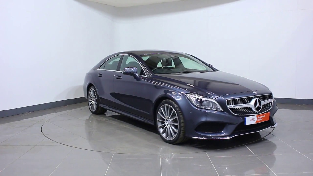 Mercedes-Benz CLS 2.1 CLS220 AMG Line 7G-Tronic Plus 4dr video - YouTube