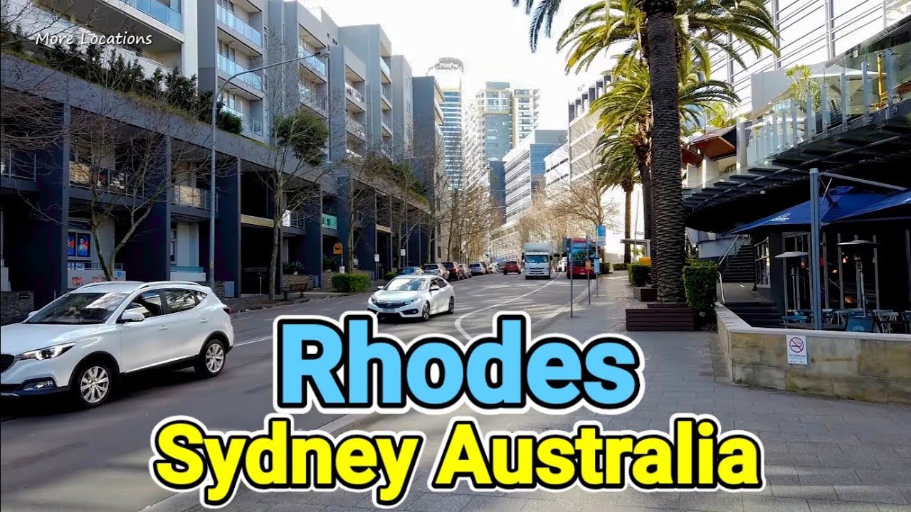 Rhodes Sydney Australia Winter 2022 Walking Tour - YouTube