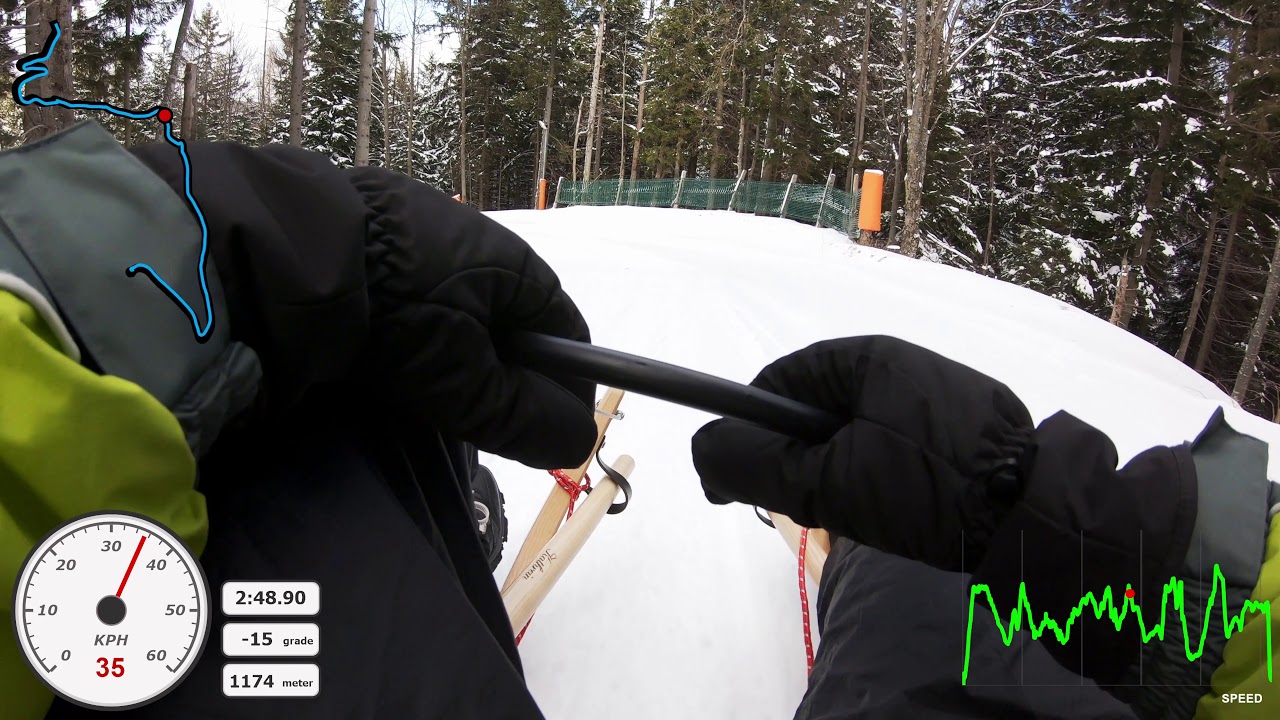 Semmering - Rodelbahn #02 - YouTube