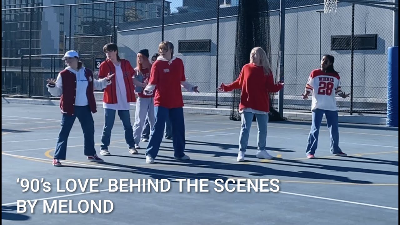 '90's LOVE' Behind the Scenes | Melon Dance | Australia - YouTube