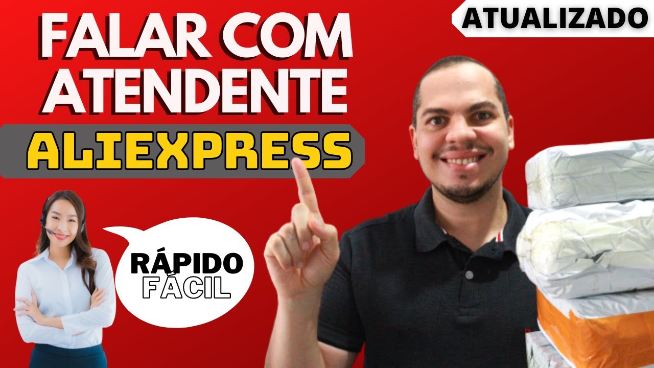 APRENDA como falar com o SUPORTE DO ALIEXPRESS ATUALIZADO - ATENDENTE ...