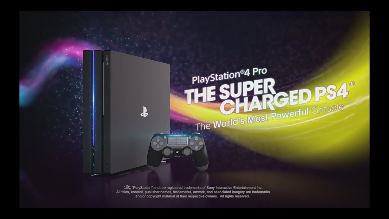 PS4 Pro | Trailer 'The Super-Charged PS4 - Tech Features' - YouTube