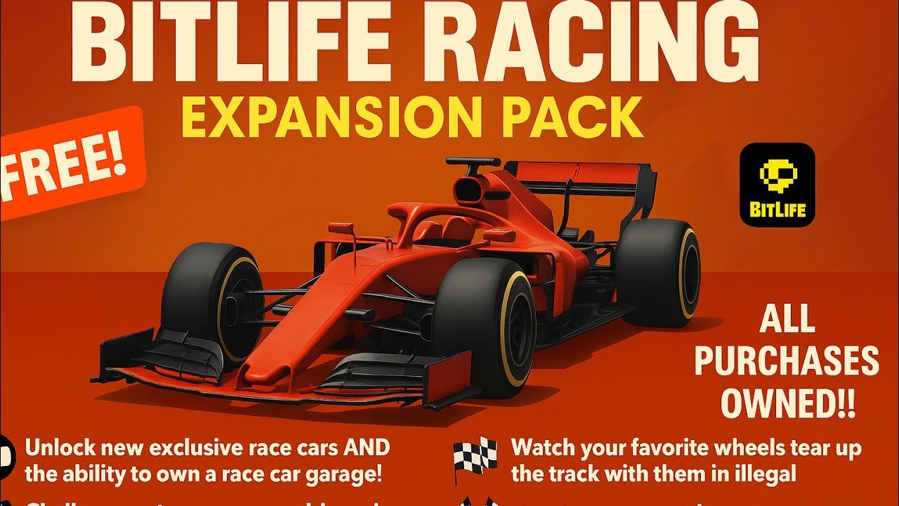 BITLIFE V3.18 (RACING EXPANSION PACK UPDATE) AND GAMEPLAY - YouTube