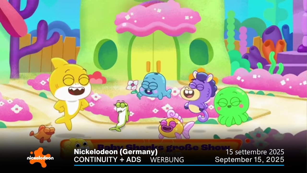 Nickelodeon (Germany) continuity + ads | September 15, 2025 ...