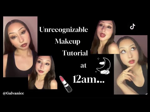 Unrecognizable Makeup Tutorial at 12am… 😂😴*funny* (1st yt vid!🙊) - YouTube