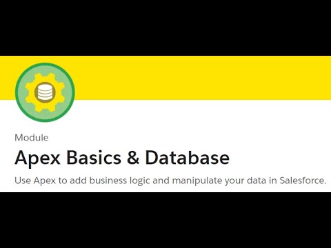 Apex Basics & Database - Step 4 || Write SOQL Queries || Trailhead - YouTube