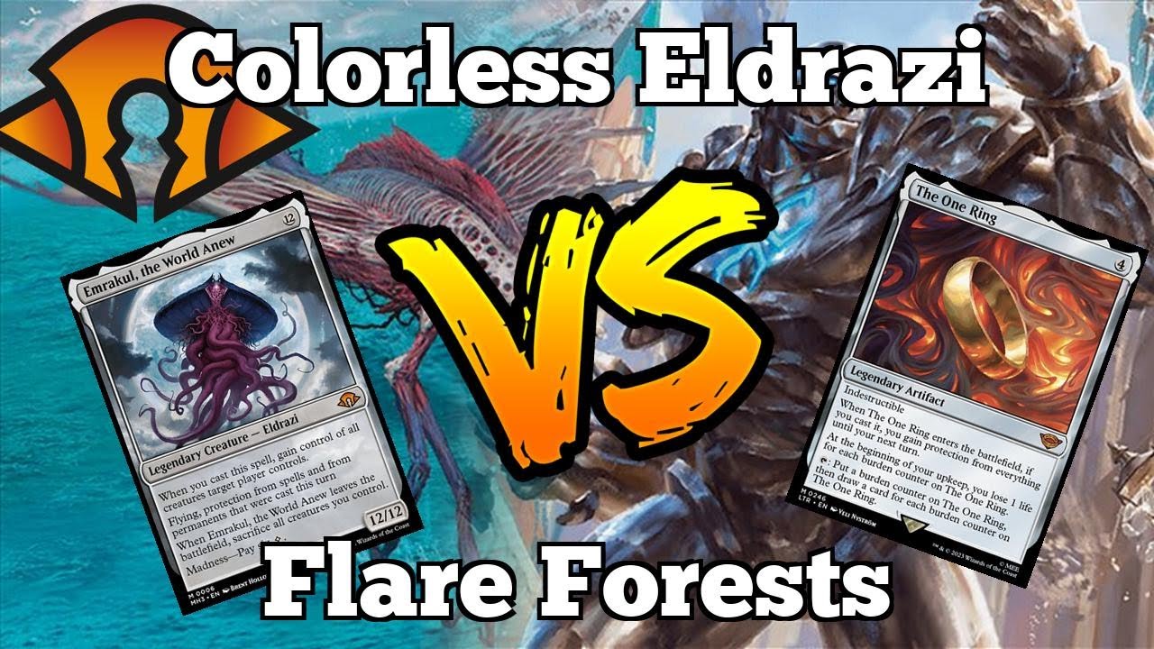 Colorless Eldrazi VS Flare Forests (Modern Horizons 3 Playtesting w ...