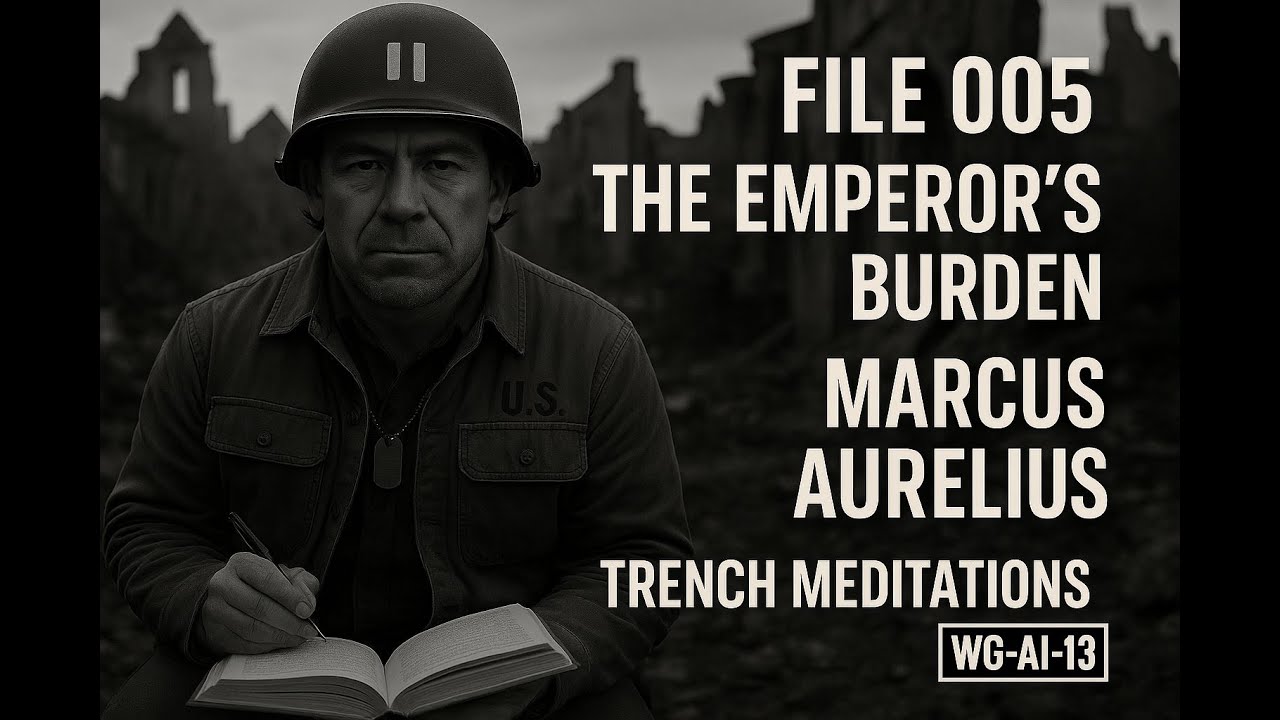 Trench Meditations: The Emperor’s Burden | Marcus Aurelius | WG-AI-13 ...