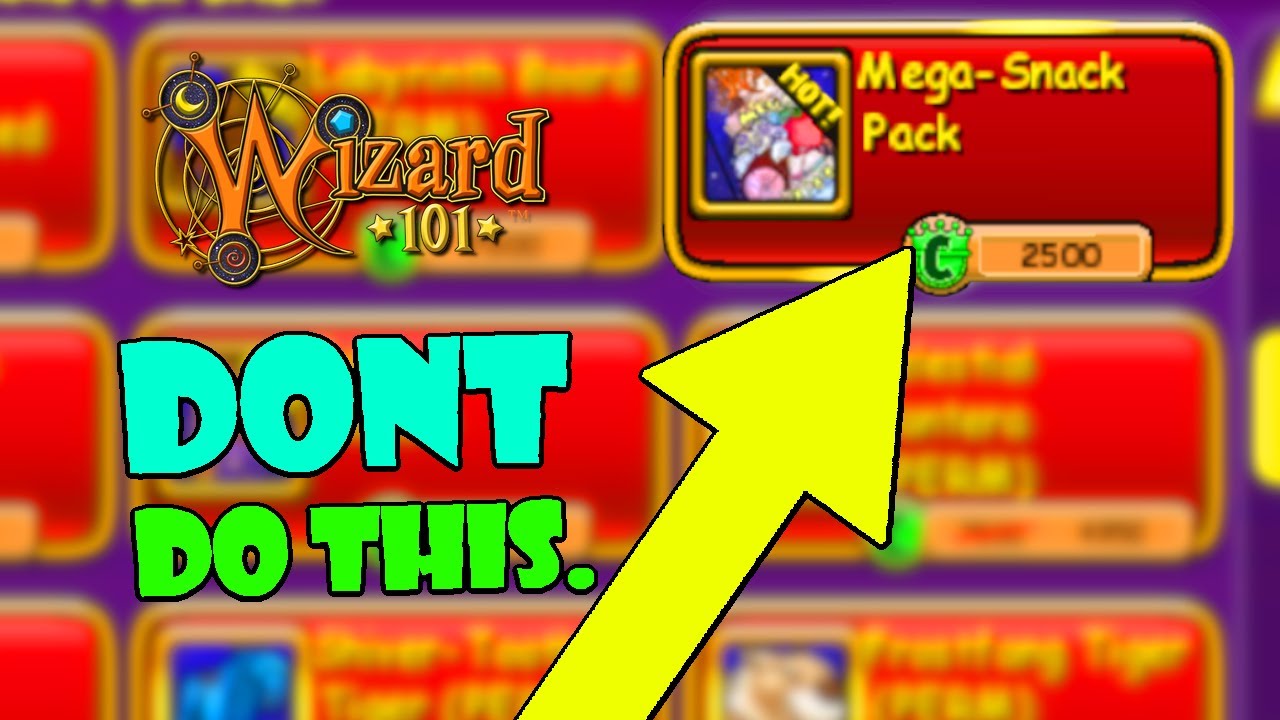 Wizard101: The Top Five WORST MISTAKES Players Make. - YouTube