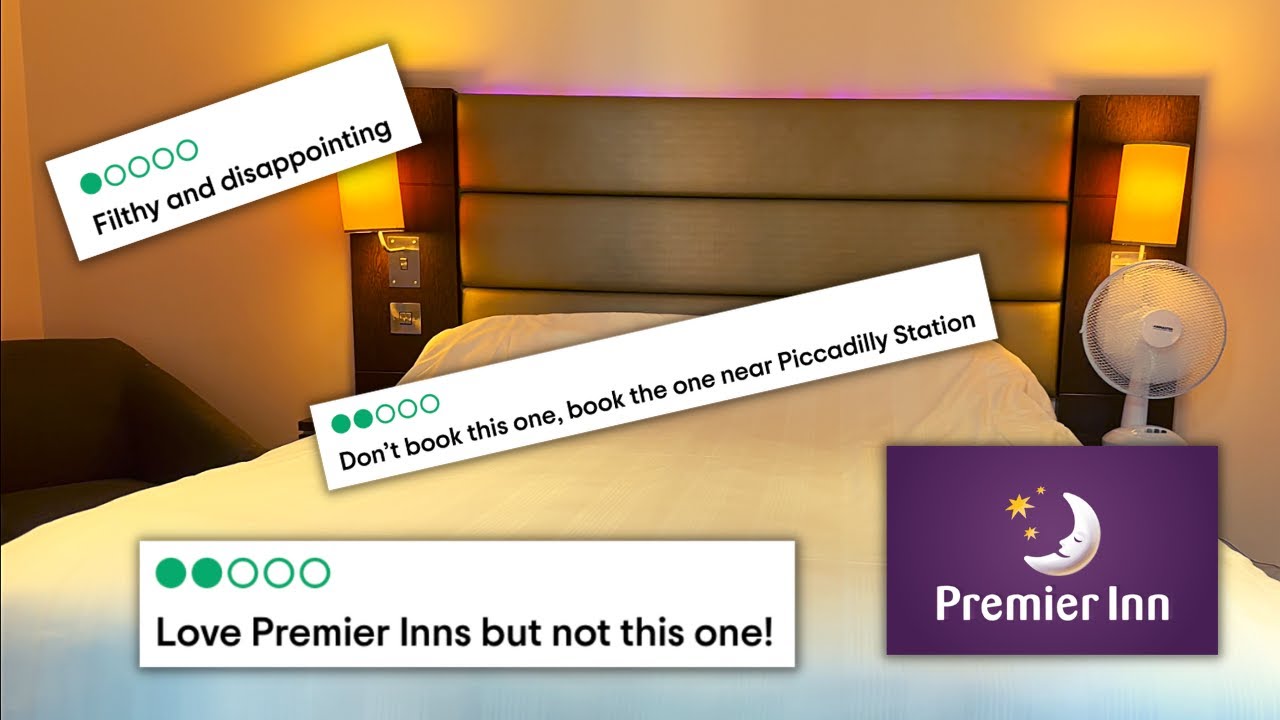 I Stay In UKs WORST Rated Premier Inn - I Was SHOCKED! - YouTube