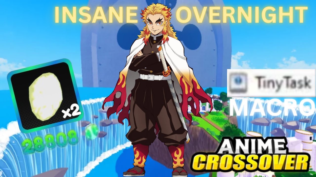 How To MACRO Anime Crossover Defense! - YouTube