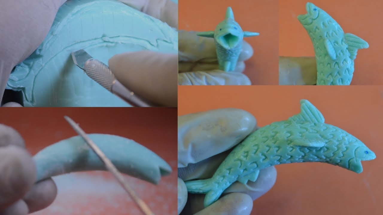 FISH Carved In Soap|Mackerel Fish|Soap Design Ideas|MENT CRAFTS - YouTube