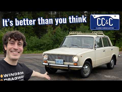 Retire The Jokes! Soviet Cars Were Actually Good | 1978 VAZ 2101 | CC&C Road Test (Lada 1200)