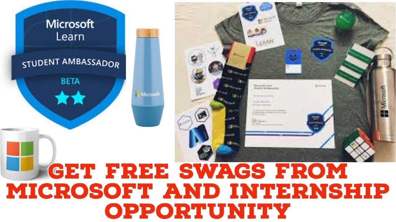 Get free Goodies and Internship Offers |Microsoft Student Community ...