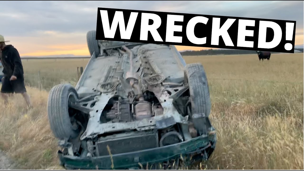 WE ROLLED A CAR FOUR WHEEL DRIVING!!!! - YouTube