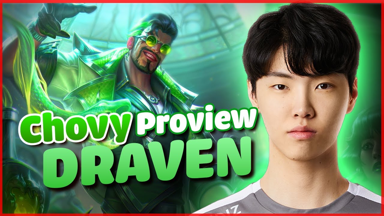 Chovy Stream | Draven First Blood Bro Morgan Corki and T1 Oner - YouTube