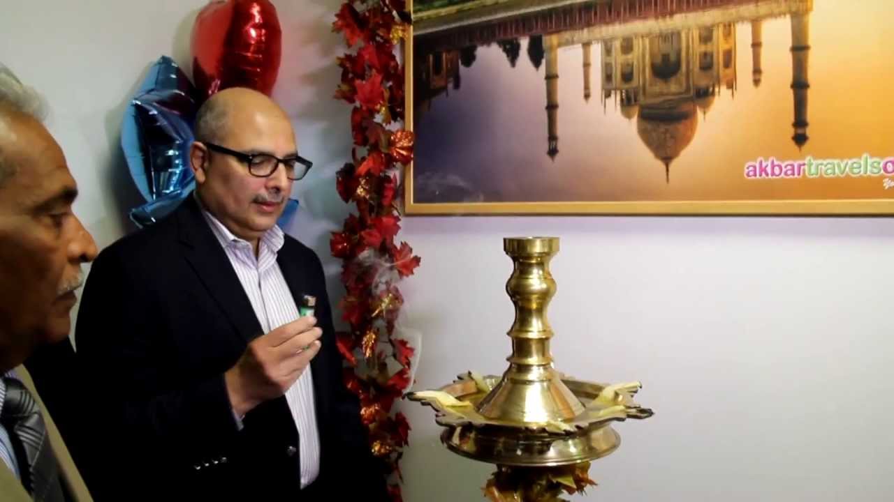 Akbar Travels Grand Opening, Houston, Texas - YouTube