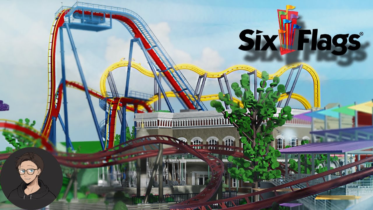 Six Flags Trailer//Theme Park Tycoon 2// Creators- NMD Build Team - YouTube