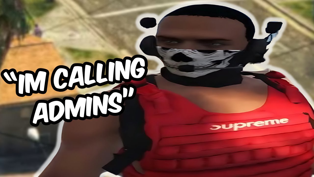 trolling cringe british gangs members in gta rp - YouTube