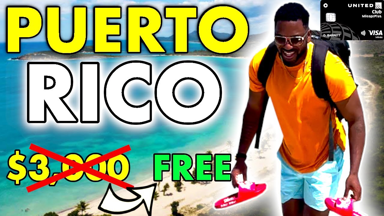 Puerto Rico + St Thomas Vlog | Newark UNITED Lounge Tour - YouTube