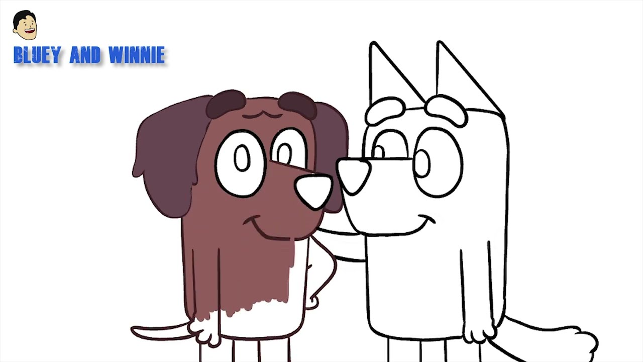 Bluey and Winnie are Best Friends | Bluey - YouTube