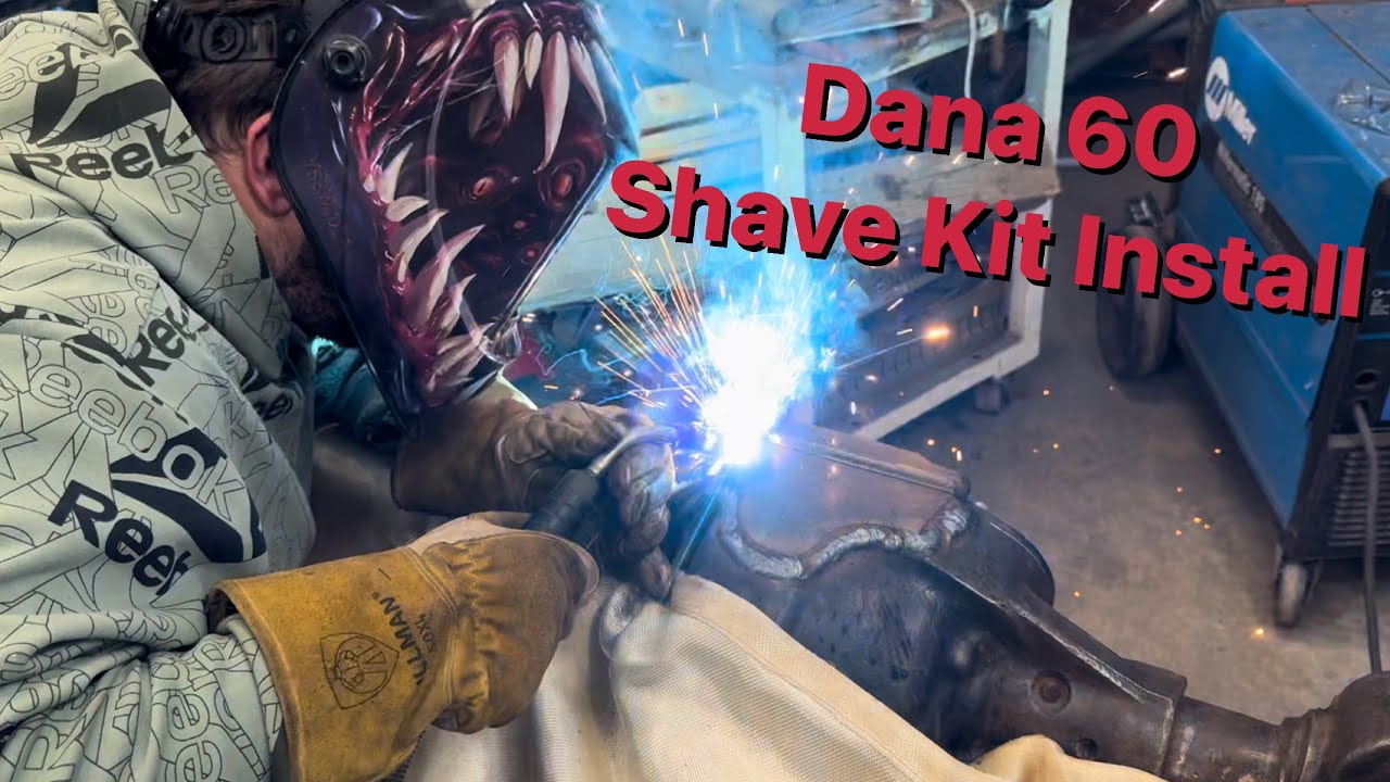 Welding on a Ballistic Fabrication Dana 60 Shave Kit - Ultimate Dana 60 ...