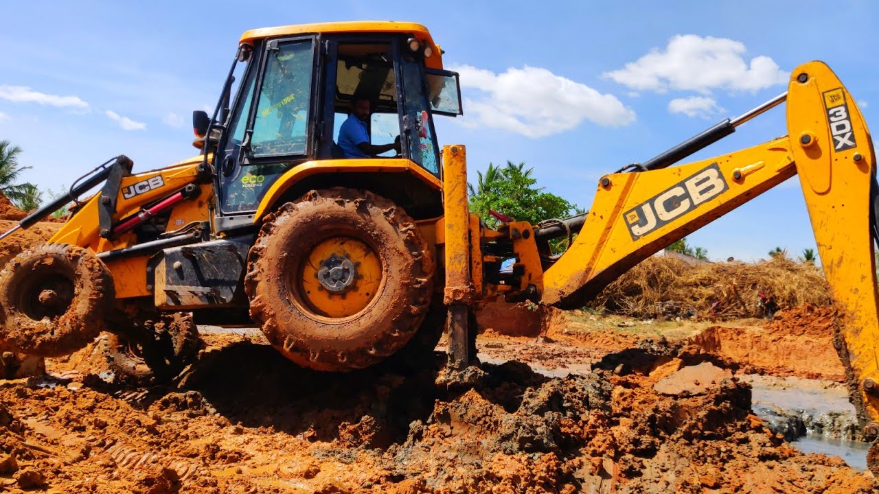 JCB - JCB Dozer Pulling | Jcp | jcb video | jcb 3dx | JCB 3DX machine ...