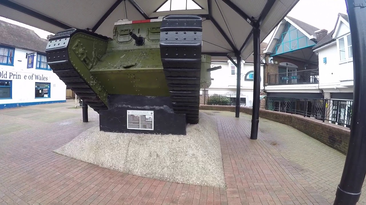 Ashford WW1 Tank. - YouTube