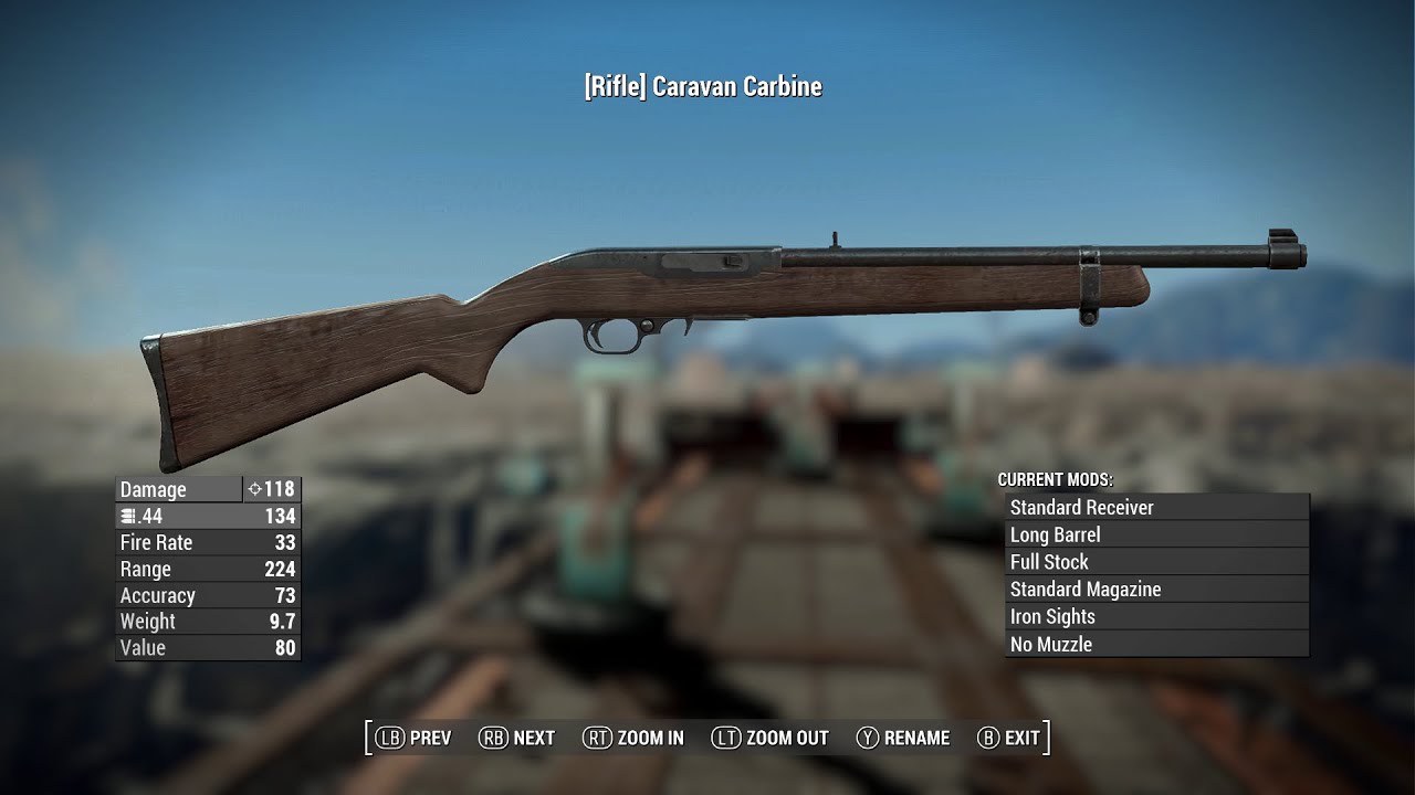 Ruger Rifle Pack Demonstration (Fallout 4 Mods) - YouTube