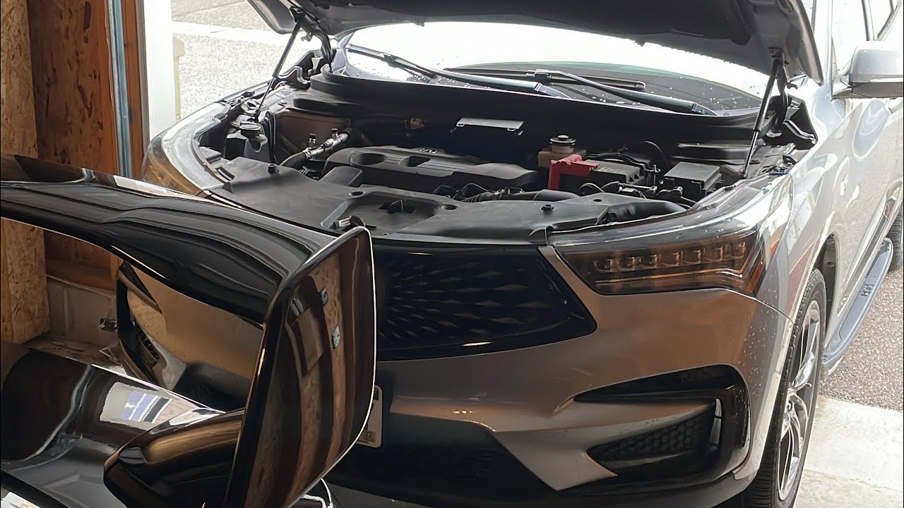 How To Open Hood On Acura Rdx