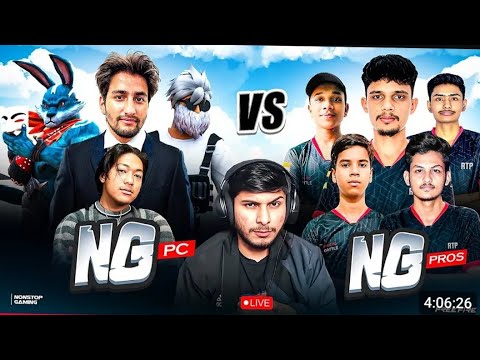 NG MOBILE VS PC PLAYER NG VS NG 6 VS 6 !! - YouTube
