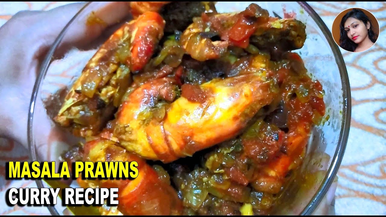 PRAWN CURRY | Easy and Simple MASALA prawns curry recipe | Indian Prawn ...