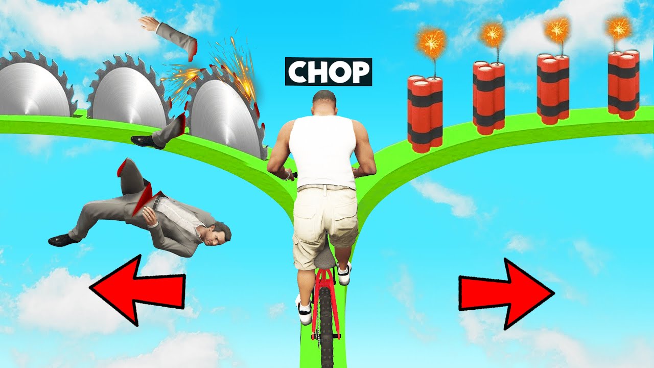 GTA 5 "Right Way or Game Over" Challenge: Can You Make It Out Alive ...